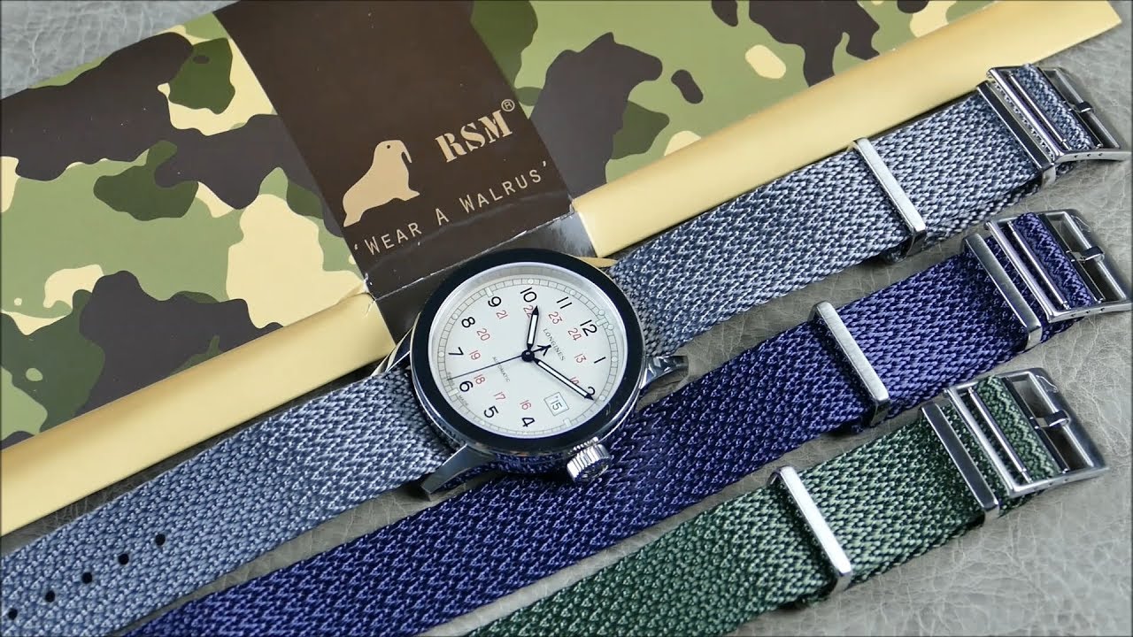 On the Wrist, from off the Cuff: RSM – Herringbone Twill Straps, Equal ...