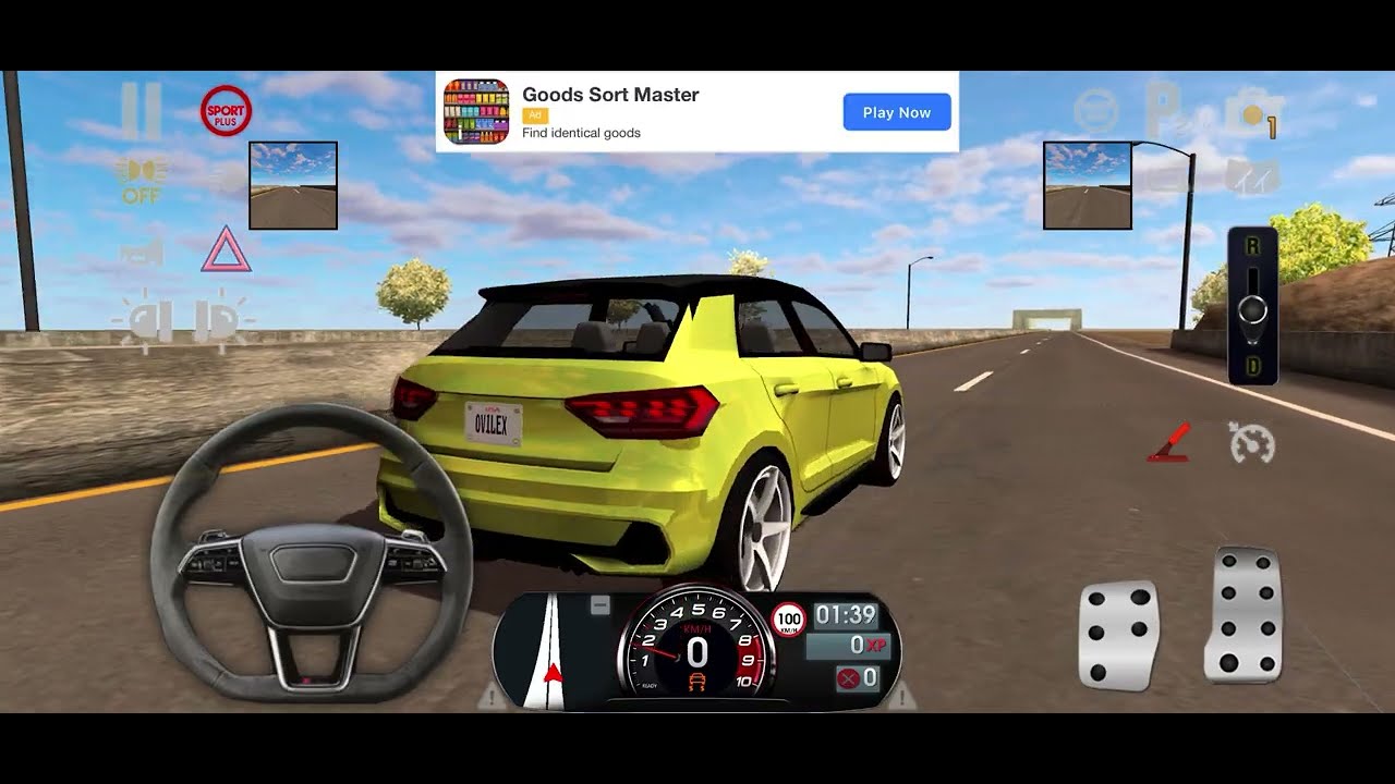#Audi A1 Speed Testing 0-100 Limit and Maximum Speed Zzz ...🔥🔥🔥#shorts ...