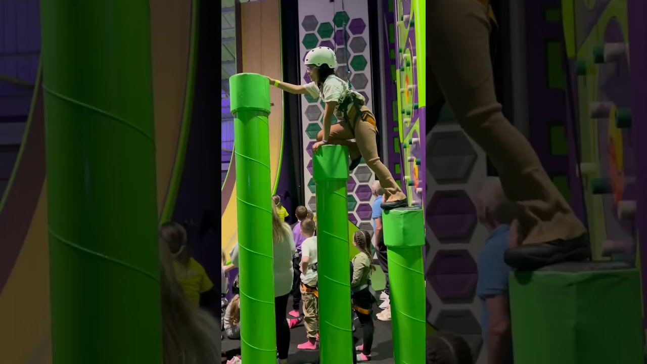 Wall Climbing and Trampoline Park fun for Kids at Jump-in Aberdeen ...