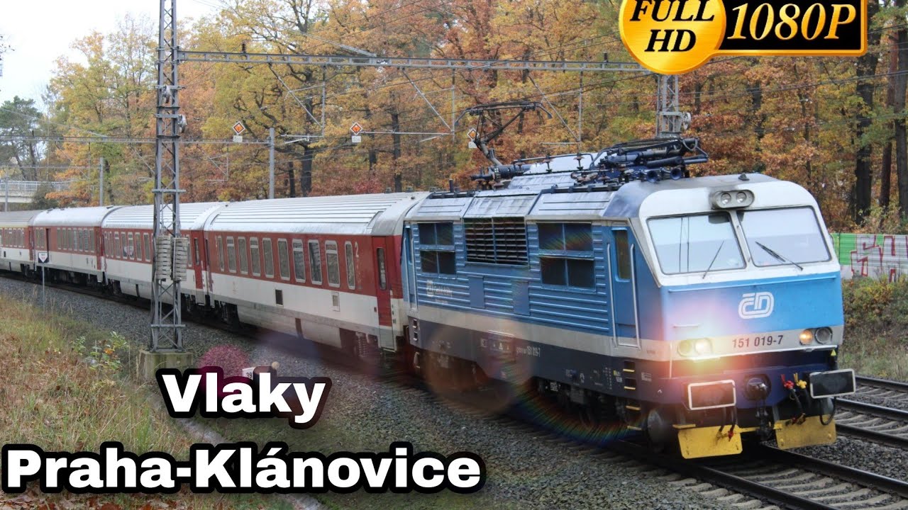 Vlaky Praha-Klánovice / Trains Prague-Klanovice / Züge in Prag ...