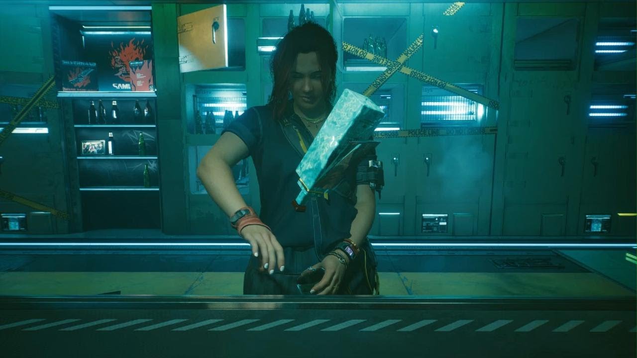 Cyberpunk 2077 Ordering every drink (Jackie Welles, Johnny Sliverhand ...