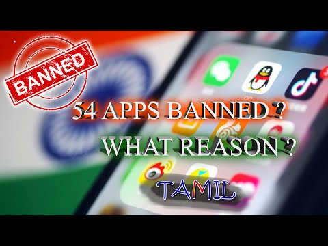 54  chinese app banned in india | what reason ?  |   tamil