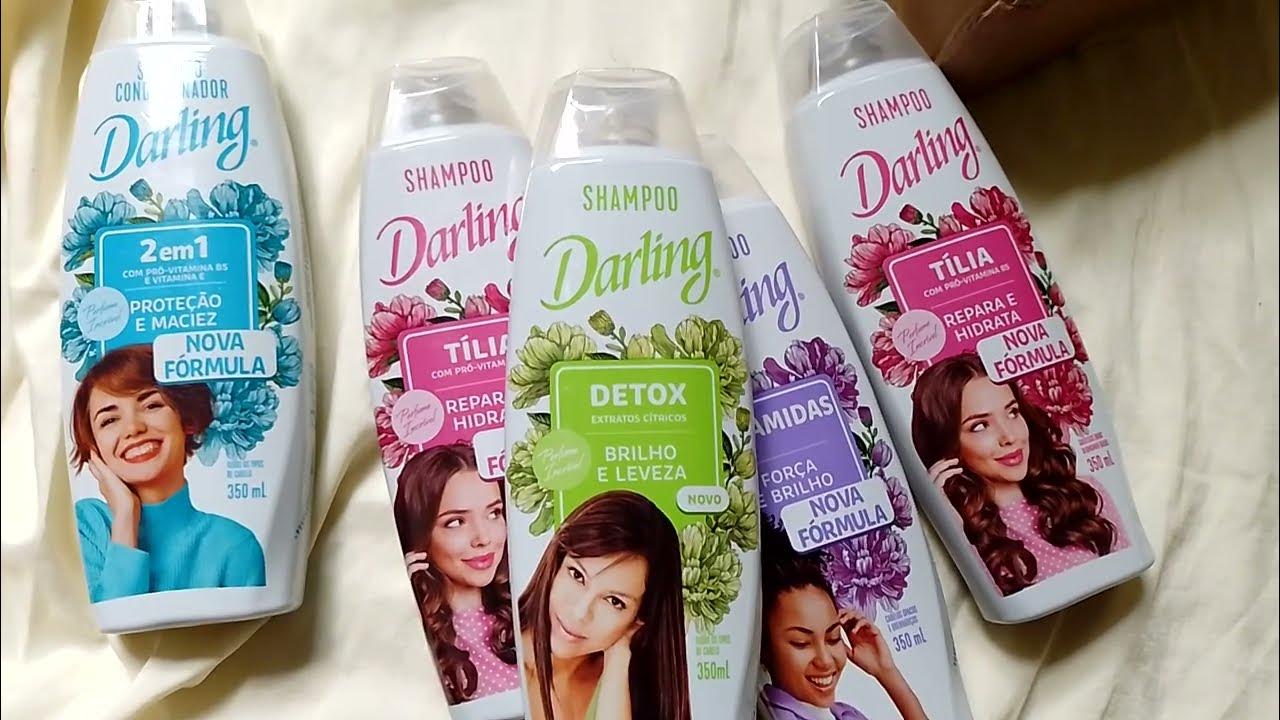 Comprei SHAMPOO DARLING NA SHOPEE - barato e frete grátis 👏 - YouTube