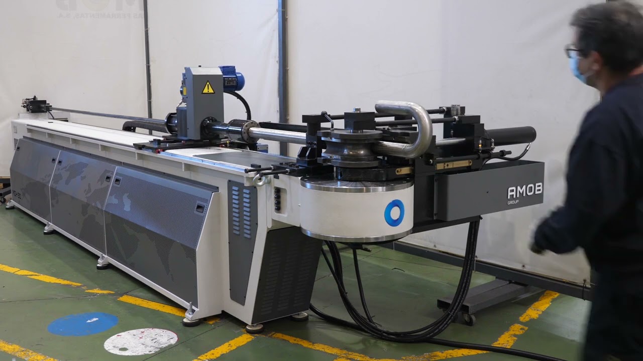 AMOB - MDH 90 3-axis NC tube and pipe bending machine bending 2.5" OD x ...