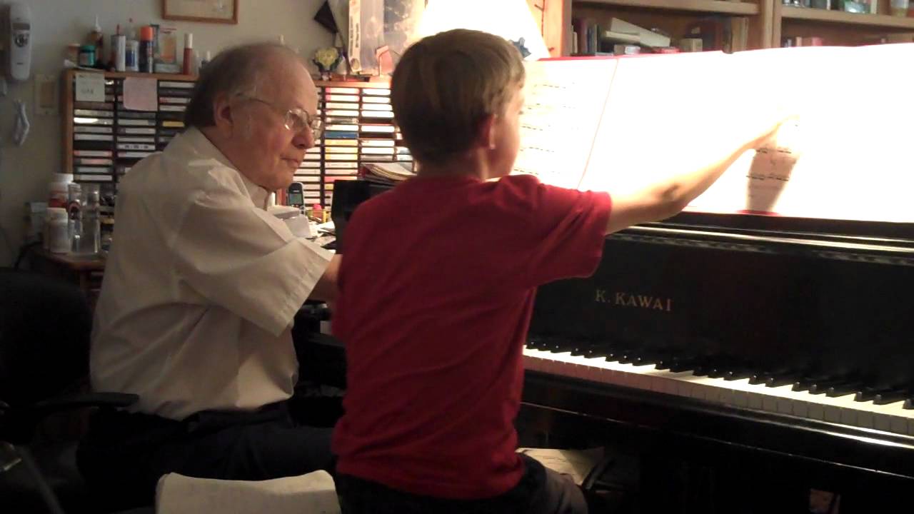 Inside look at James' classical piano studies - YouTube