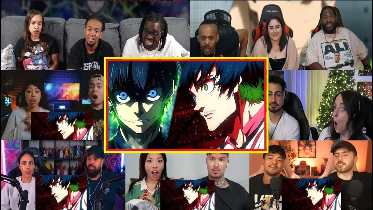 Blue Lock Episode Season 2 Episode 6 Reaction Mashup | ブルーロック - YouTube