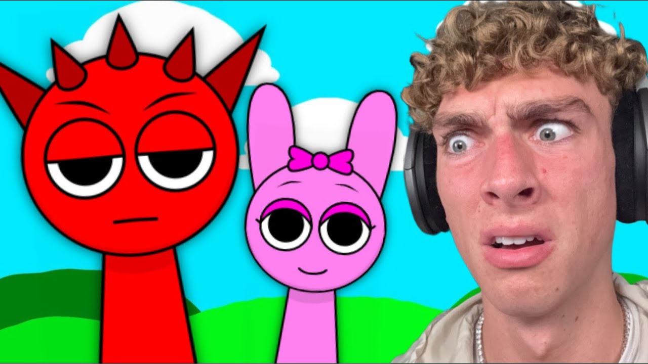 I Played Sprunki (it's VERY weird) - YouTube