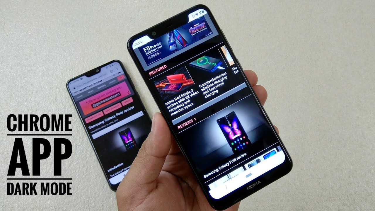 Google Chrome Dark Mode! How to enable? Feat. Nokia 5.1 plus and Max ...