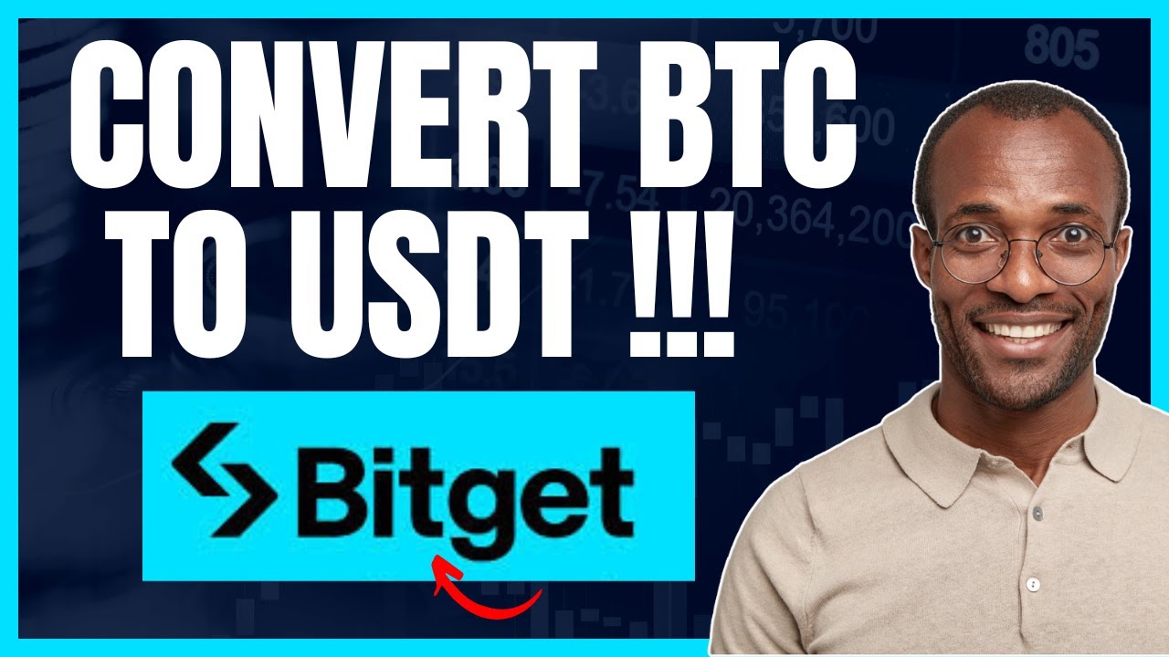 HOW TO CONVERT BTC (BITCOIN )TO USDT ON BITGET - YouTube