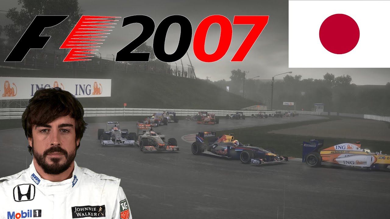F1 2007 Saison Rennen 16 – Suzuka, Japan GP - Fernando Alonso (F1 2012 ...