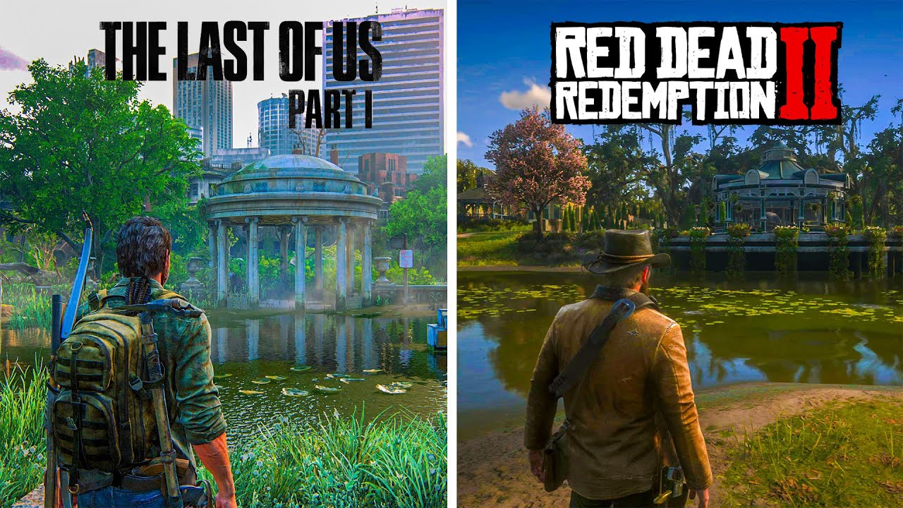 Last Of Us Part 1 Vs Red Dead Redemption 2 | Physics and Details ...