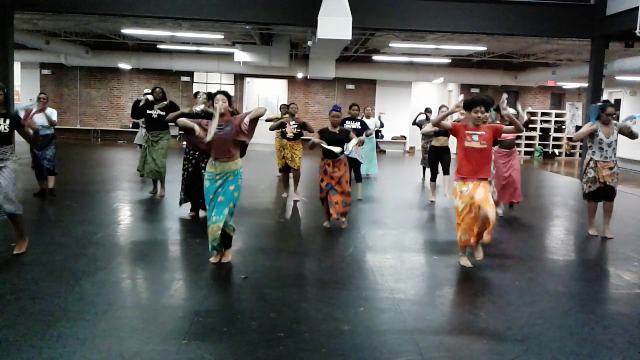 VCU Fall 2016 West African Dance Class - YouTube