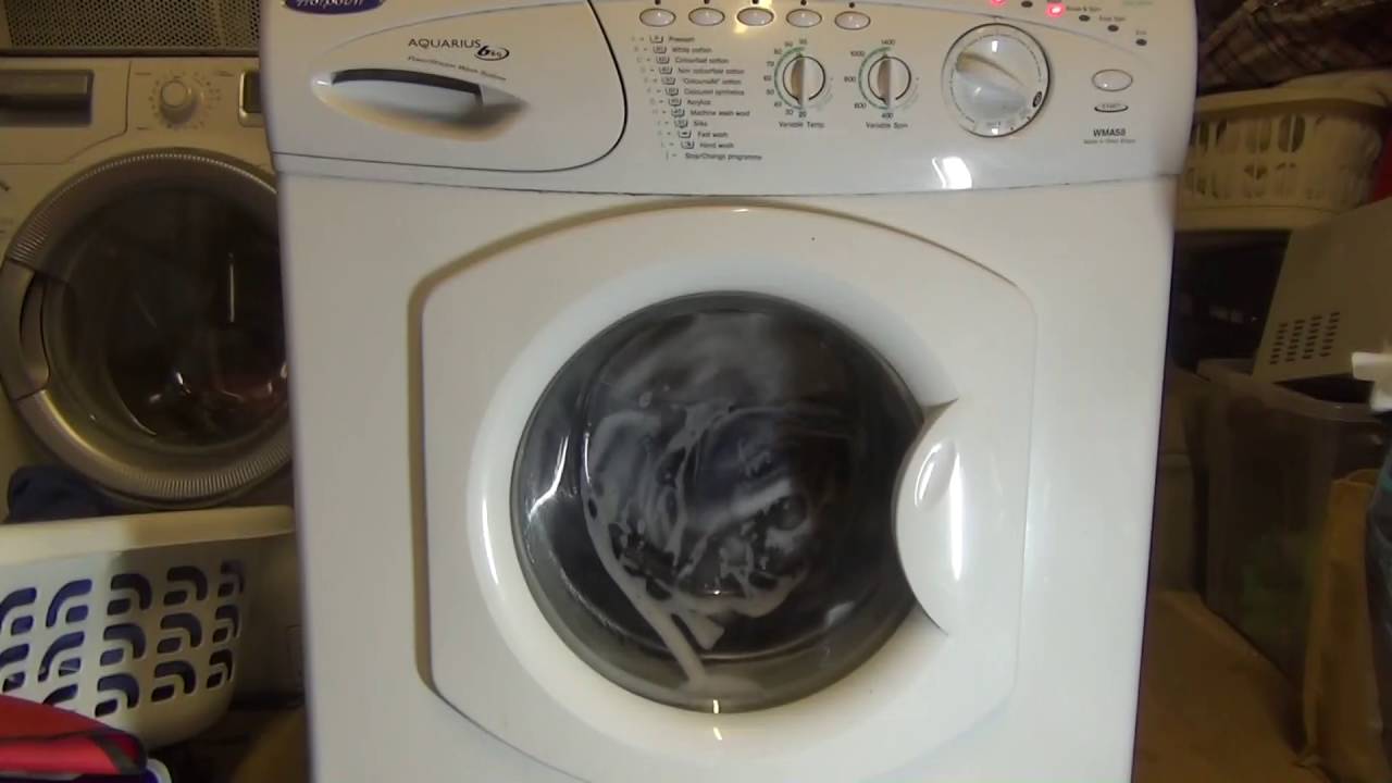 Hotpoint Aquarius WMA58 Power Stream : Program E : 'Colour safe' Cotton ...