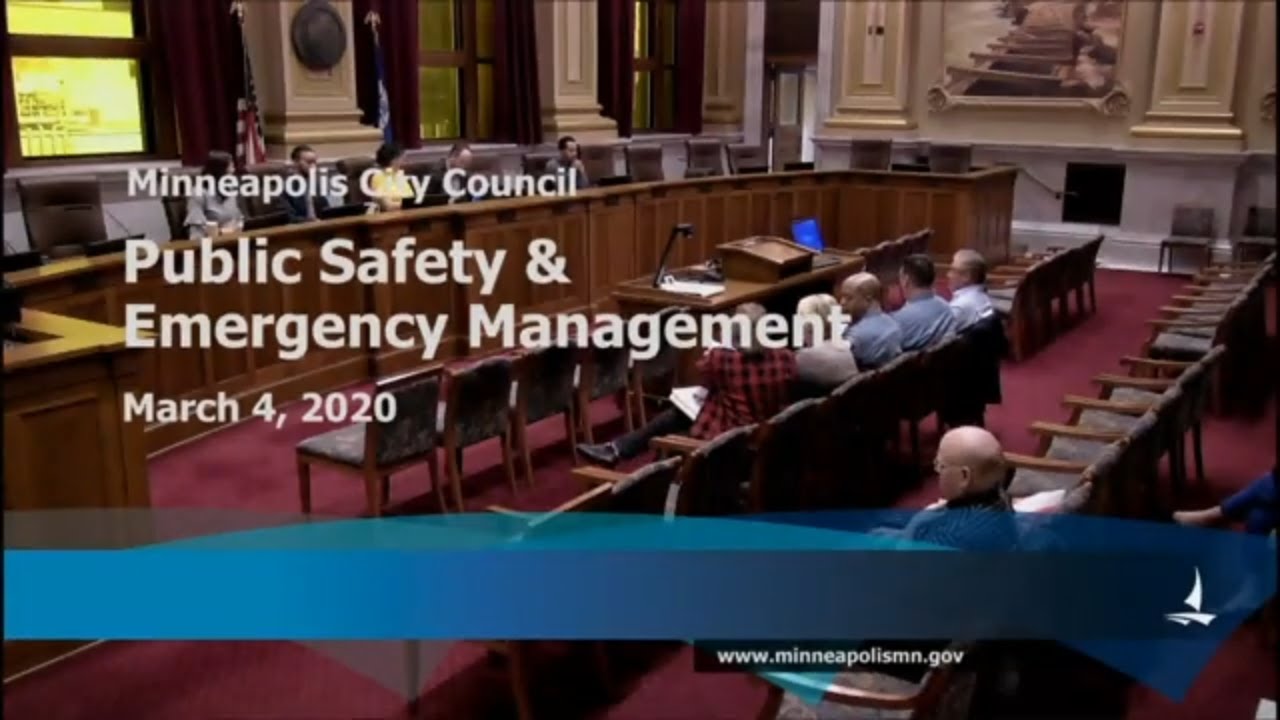 March 4, 2020 Public Safety & Emergency Management Committee - YouTube
