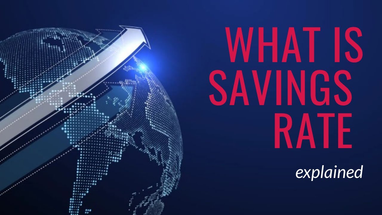 What is Savings Rate? - YouTube