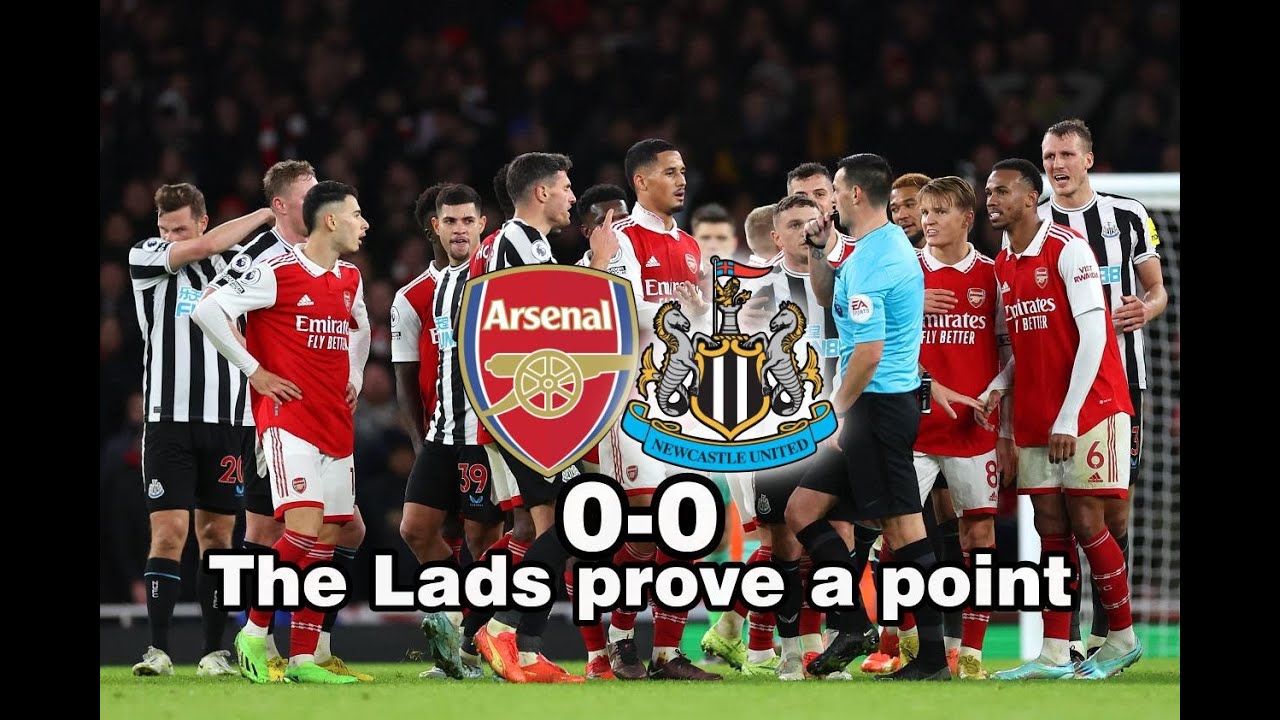 NEWCASTLE UNITED / Geordieland 1892 / Arsenal 0-0 Newcastle United ...
