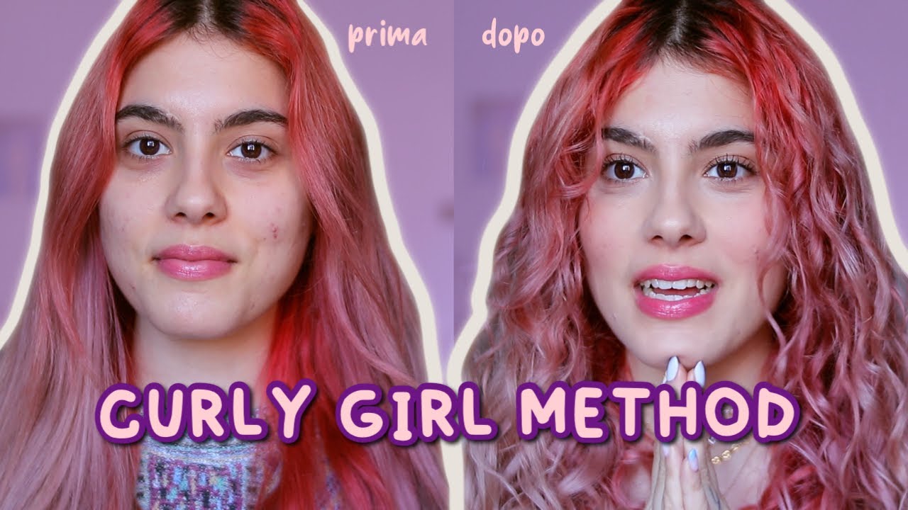 PROVO IL CURLY GIRL METHOD PER LA PRIMA VOLTA *risultato scioccante ...