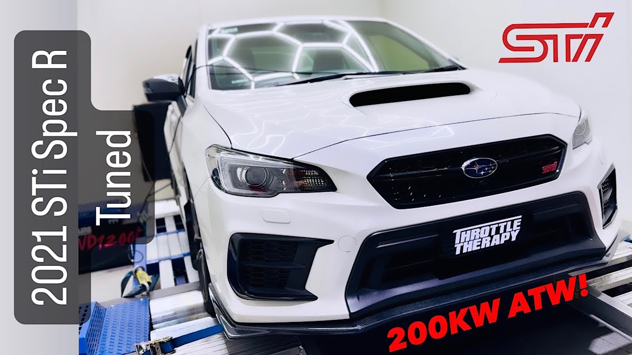 2021 WRX STI Tuned on 98ron with Stage 2 Mods - YouTube