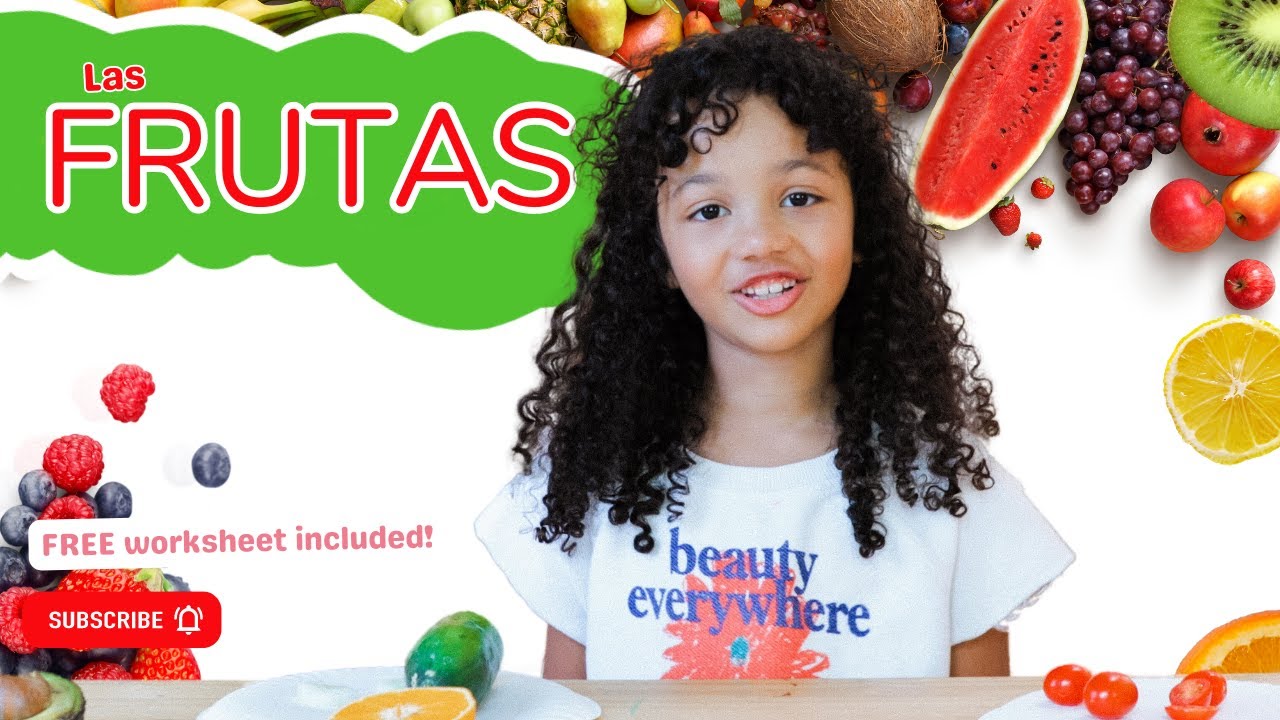 Las Frutas | Learn Spanish for Kids | The Spanish Playhouse - YouTube