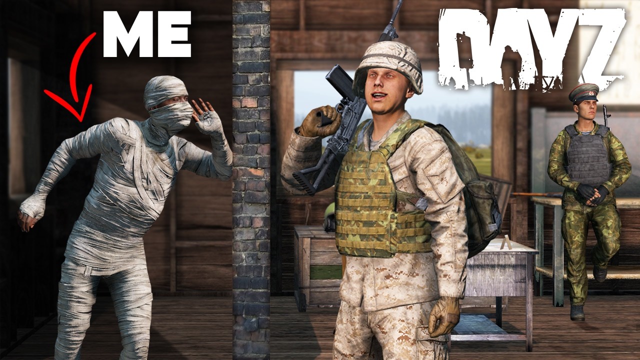 We Lived Inside A DayZ Player's Mega Base! - YouTube
