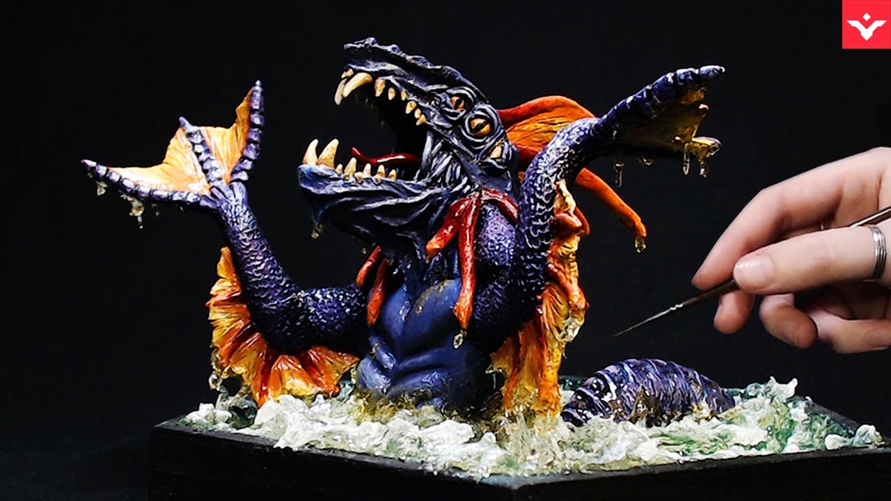 I Made a Sea Monster with Realistic Water - YouTube