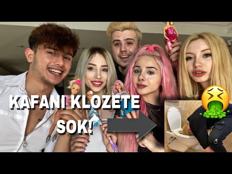 DOĞRULUK MU,CESARETLİLİK Mİ OYNADIK! (KAFASINI KLOZETE SOKTU!)