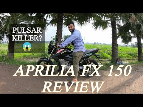 APRILIA FX 150 REVIEW || Aprilia FX 150 1st impression Review (+Price ...