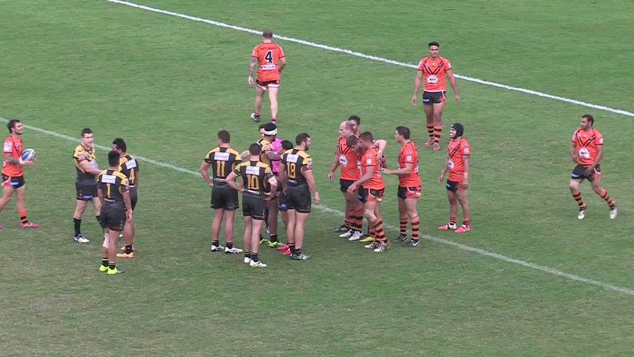 Easts Tigers - Round 15 Easts Tigers v SC Falcons 2nd Half - YouTube