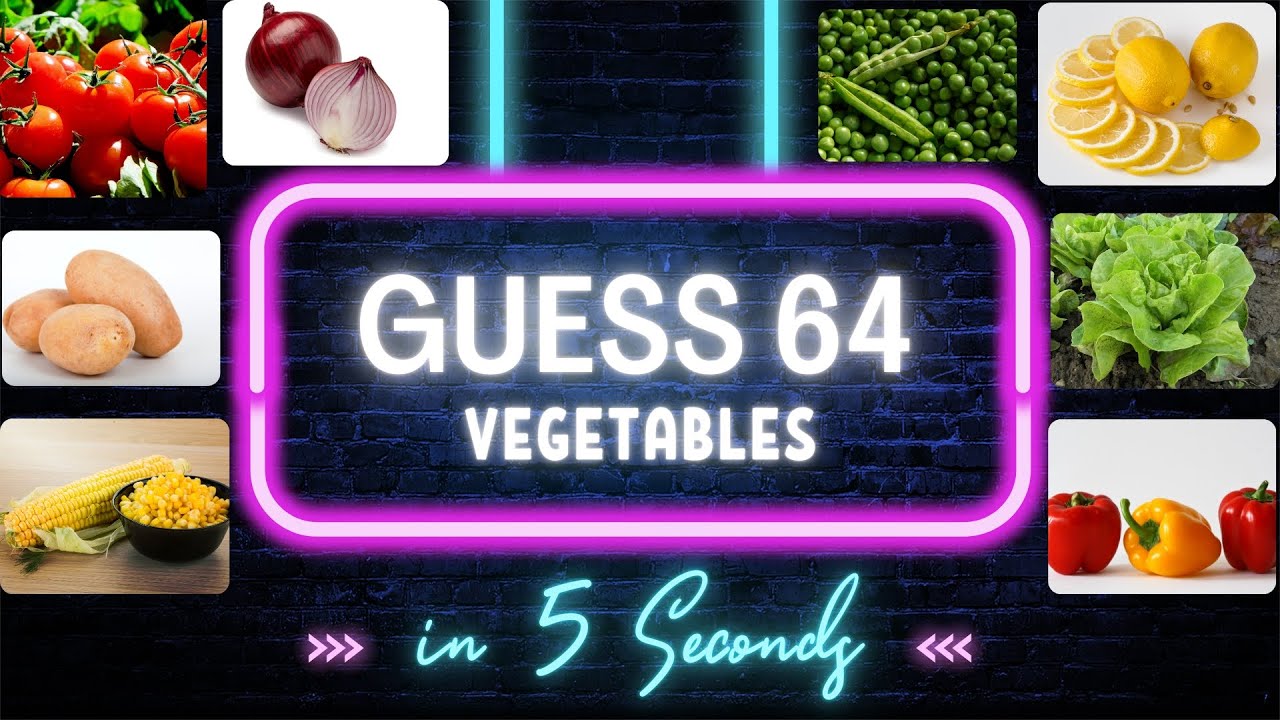 Guess the Vegetable Quiz 🥦🍅 | Test Your Veggie Knowledge in English! 🥒🧅 ...