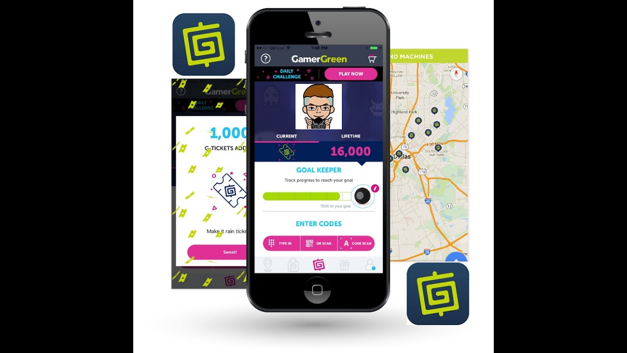 Gamer Green iOS App Mini Game. Record breaking play! | JJGeneral1 ...