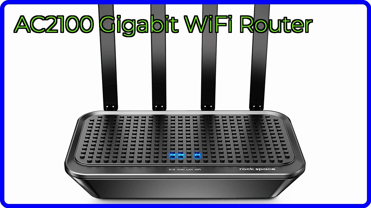 REVIEW (2025): AC2100 Gigabit WiFi Router. ESSENTIAL details. - YouTube