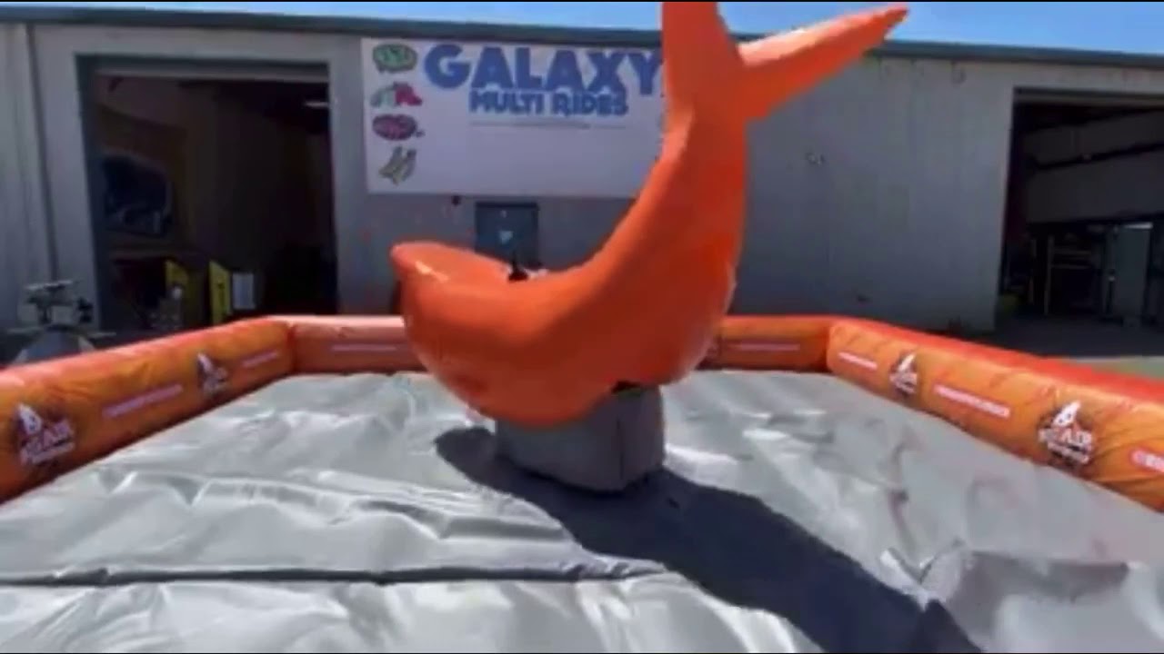 Hold On Rodeo Shark! Awesome Rodeo Mult-Ride Challenge! - YouTube