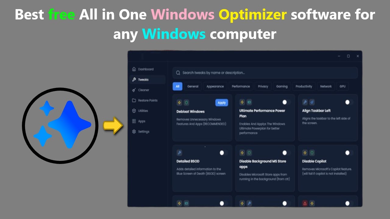 Best free All in One Windows Optimizer software for any Windows computer. - YouTube