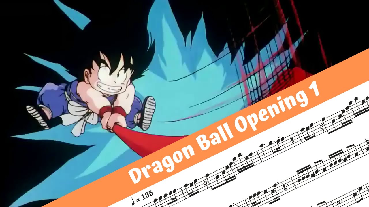 Dragon Ball Opening 1 (Flute) - YouTube