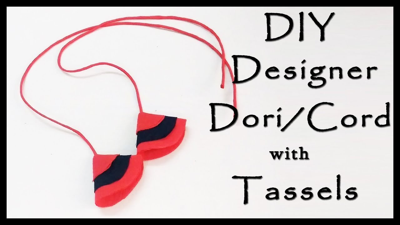 how to make Fabric Dori for button loops||Different And Easy Way To ...