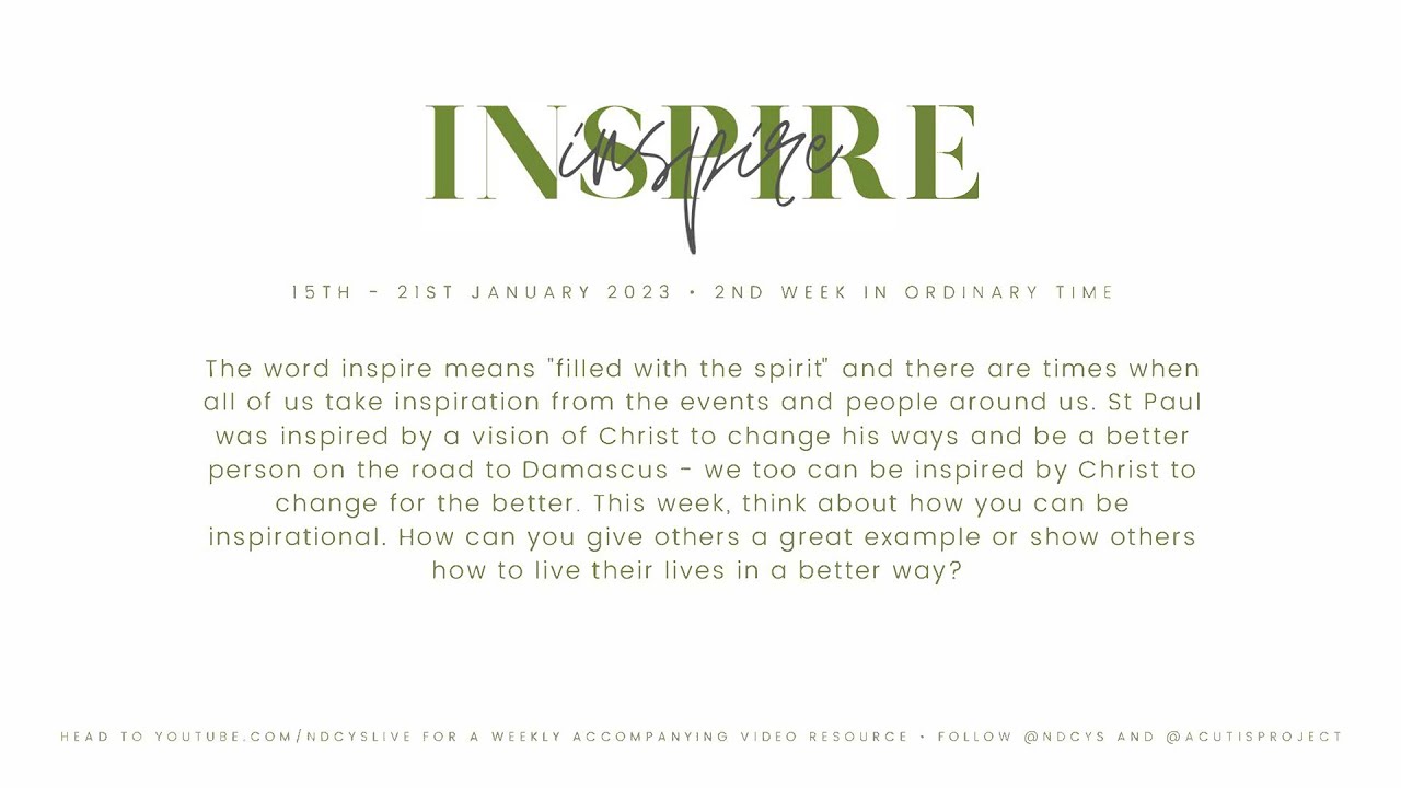The Word Inspire