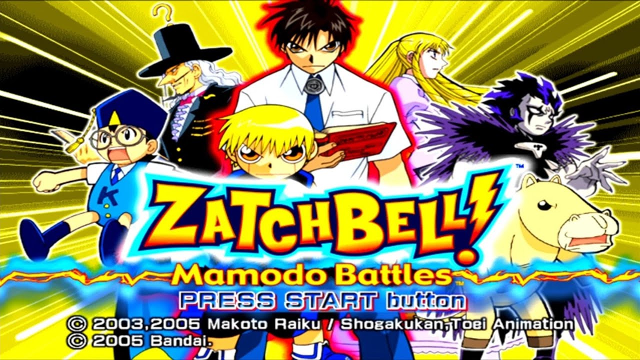 Zatch Bell! Mamodo Battles (PS2) PCSX2 Gameplay | Intro & All ...