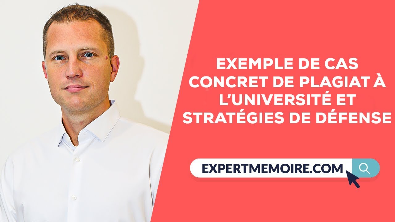 Exemple de Cas Concret de Plagiat à l'Université et Stratégies de ...