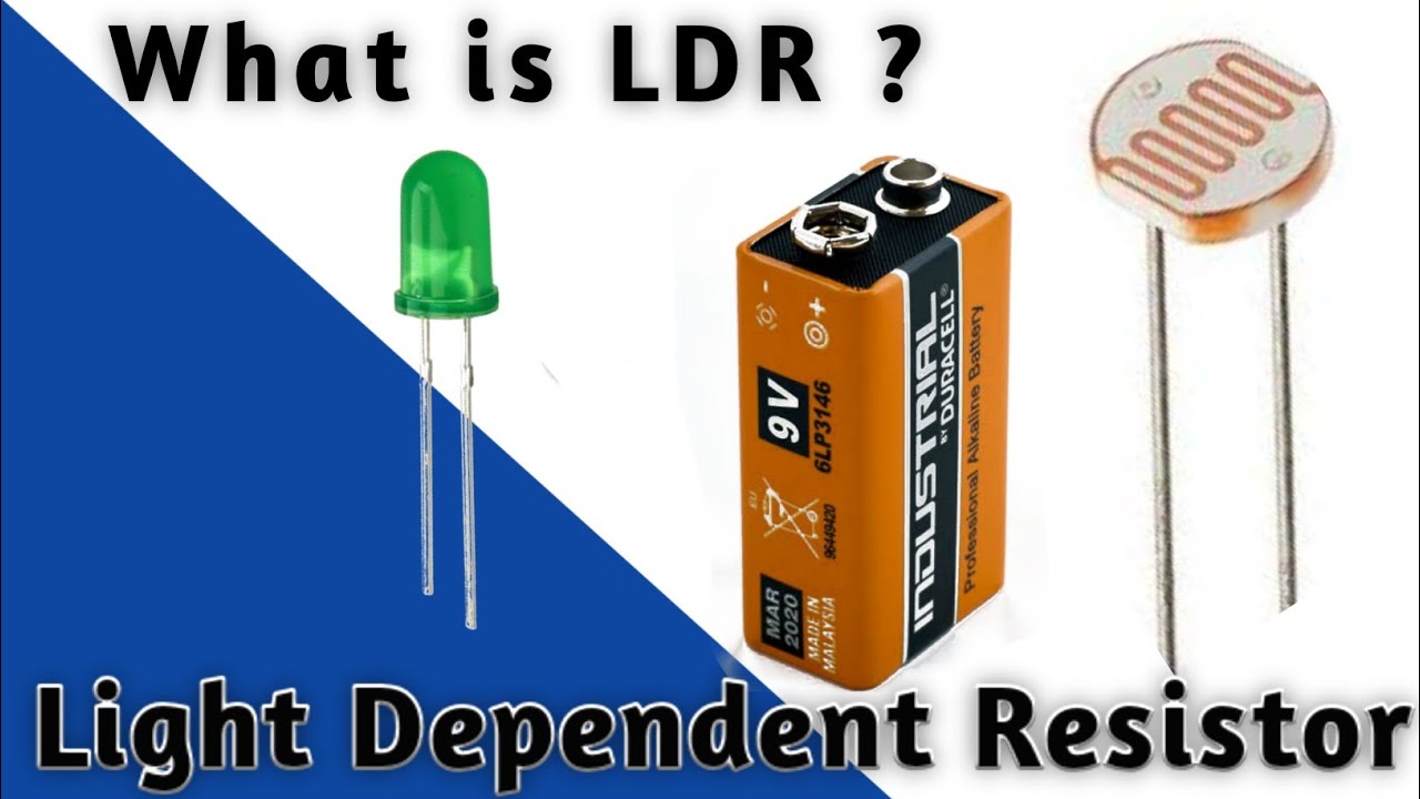 What is LDR | What is use of LDR|photoresistor |light sensor - YouTube