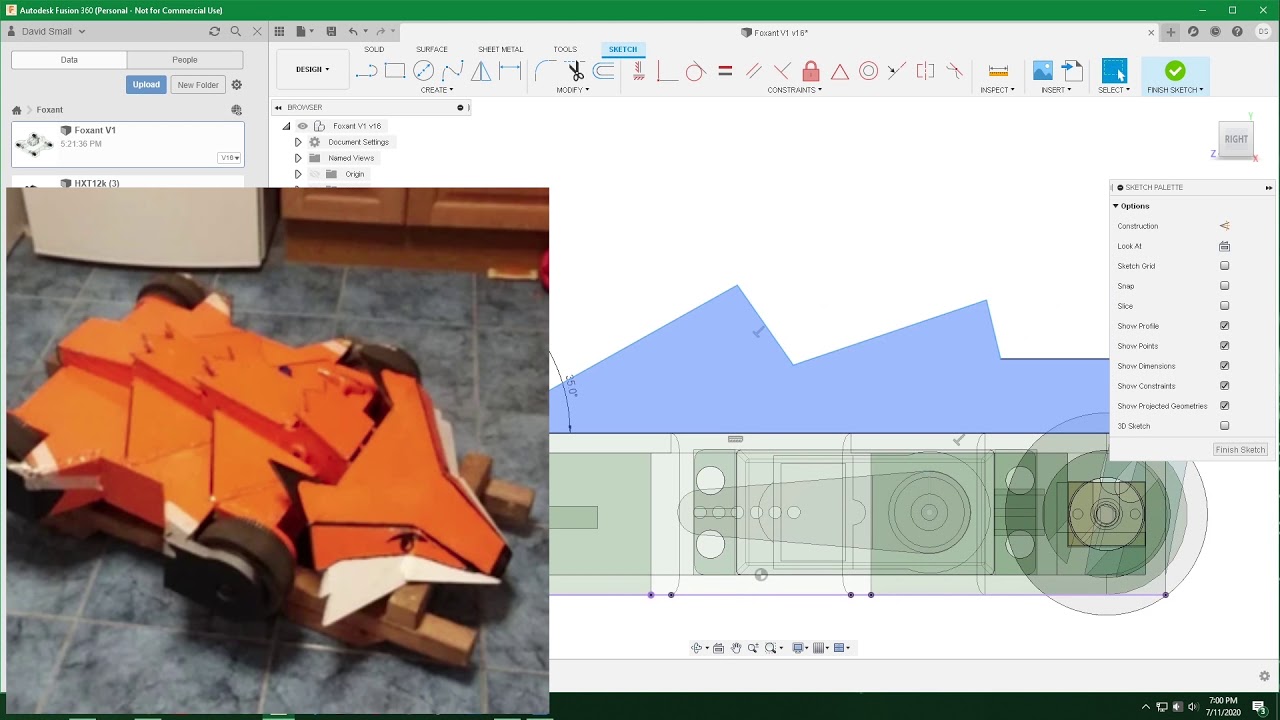 Foxic CAD-A-Long: Part 5 - YouTube