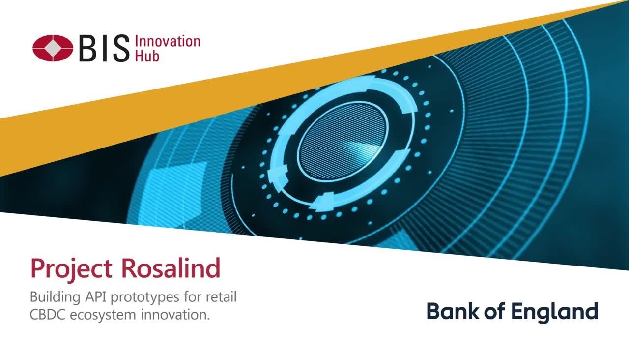 Project Rosalind: building API prototypes for retail CBDC ecosystem innovation - YouTube