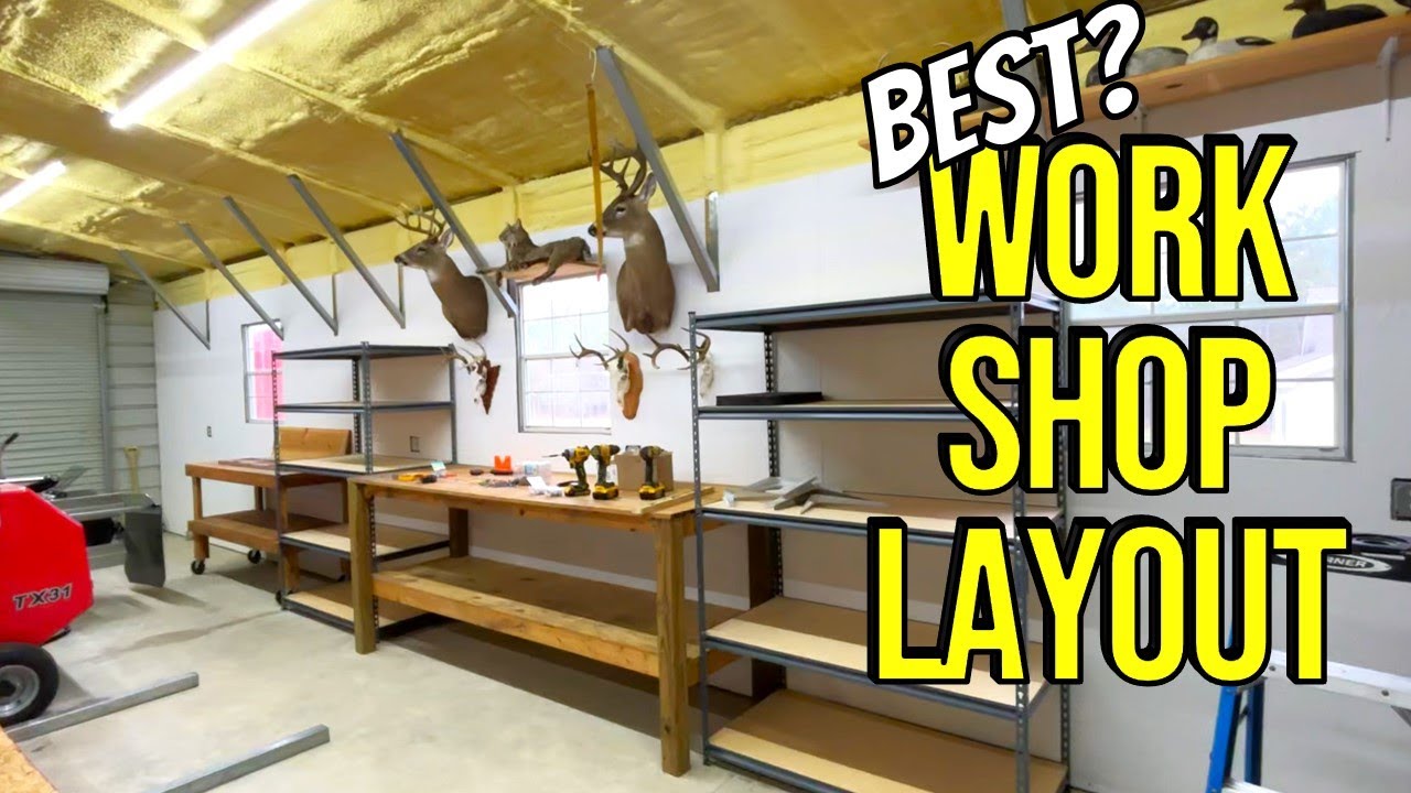 Designing An EFFICIENT WORKSHOP In A Steel Building - YouTube