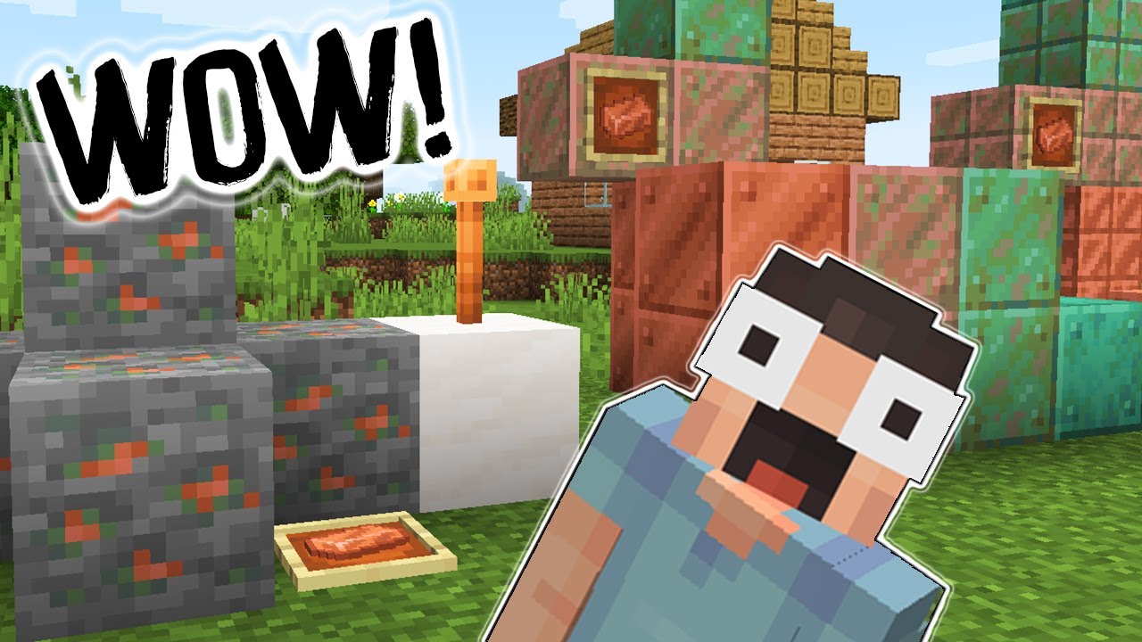 TOT Ce POTI Face Din CUPRU In Minecraft 1.17 ! - YouTube