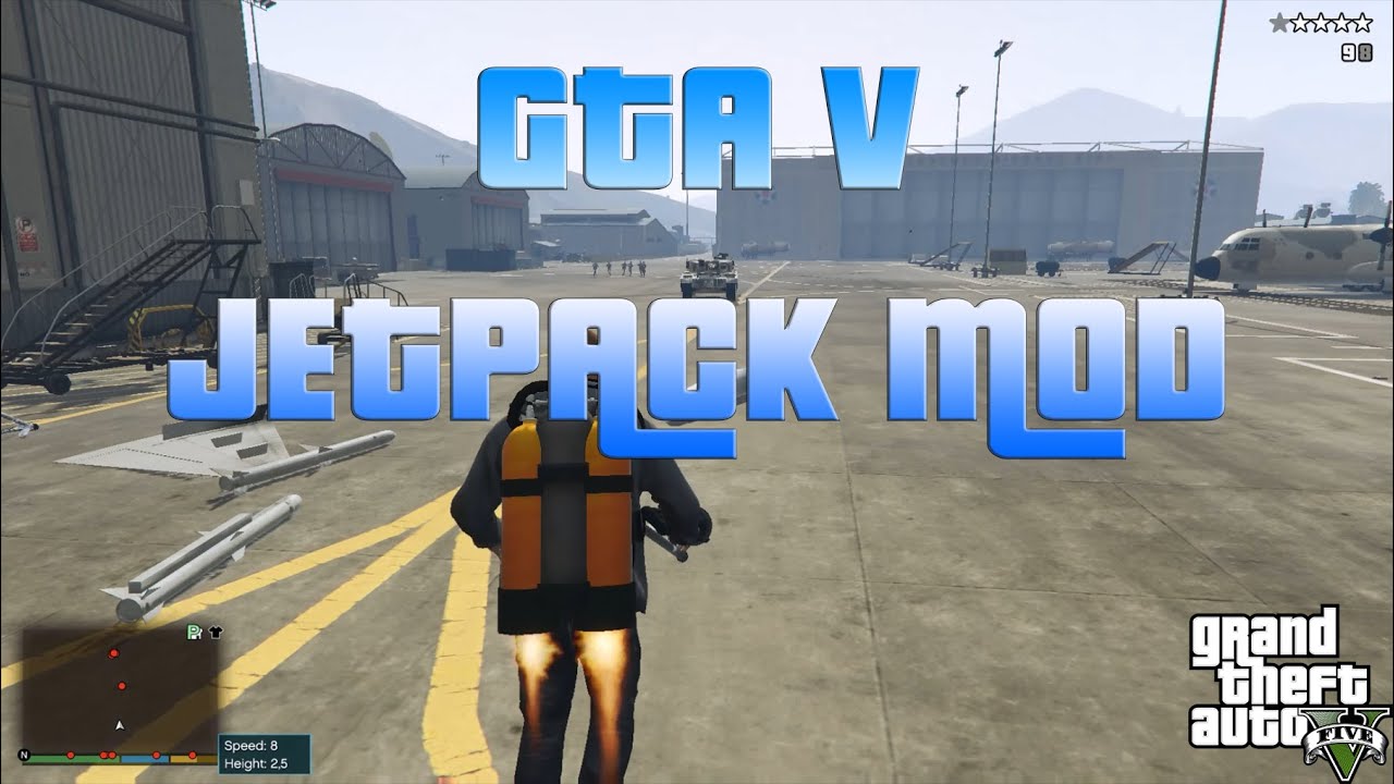 GTA 5 PC - JETPACK MOD (+Download) [GER / ENG] - YouTube