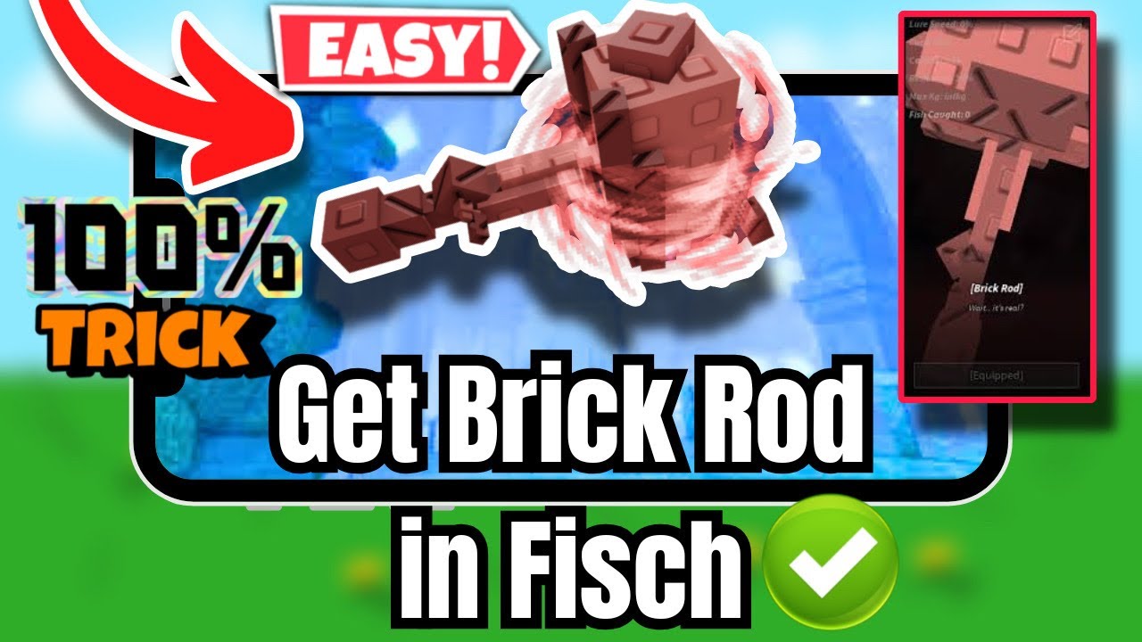 How to get Brick Rod in Fisch Roblox (Best Method) - YouTube