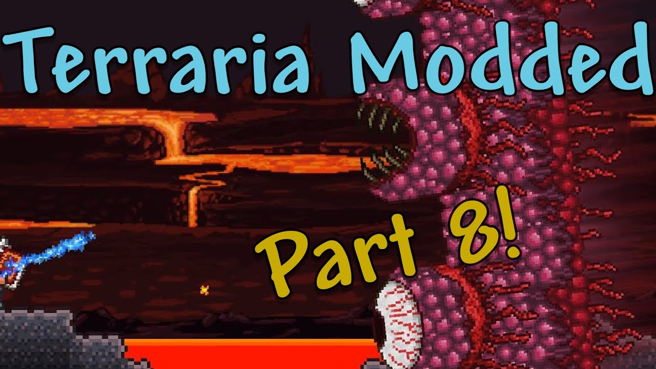 [The 60+ Modpack] Terraria Playthrough - Part 8 - YouTube