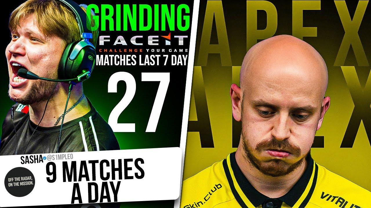 S1mple Grinding FACEIT, apEX BALD, Vitality Too Much Fun, IEM COLOGNE BEGINS | CS NEWS - YouTube