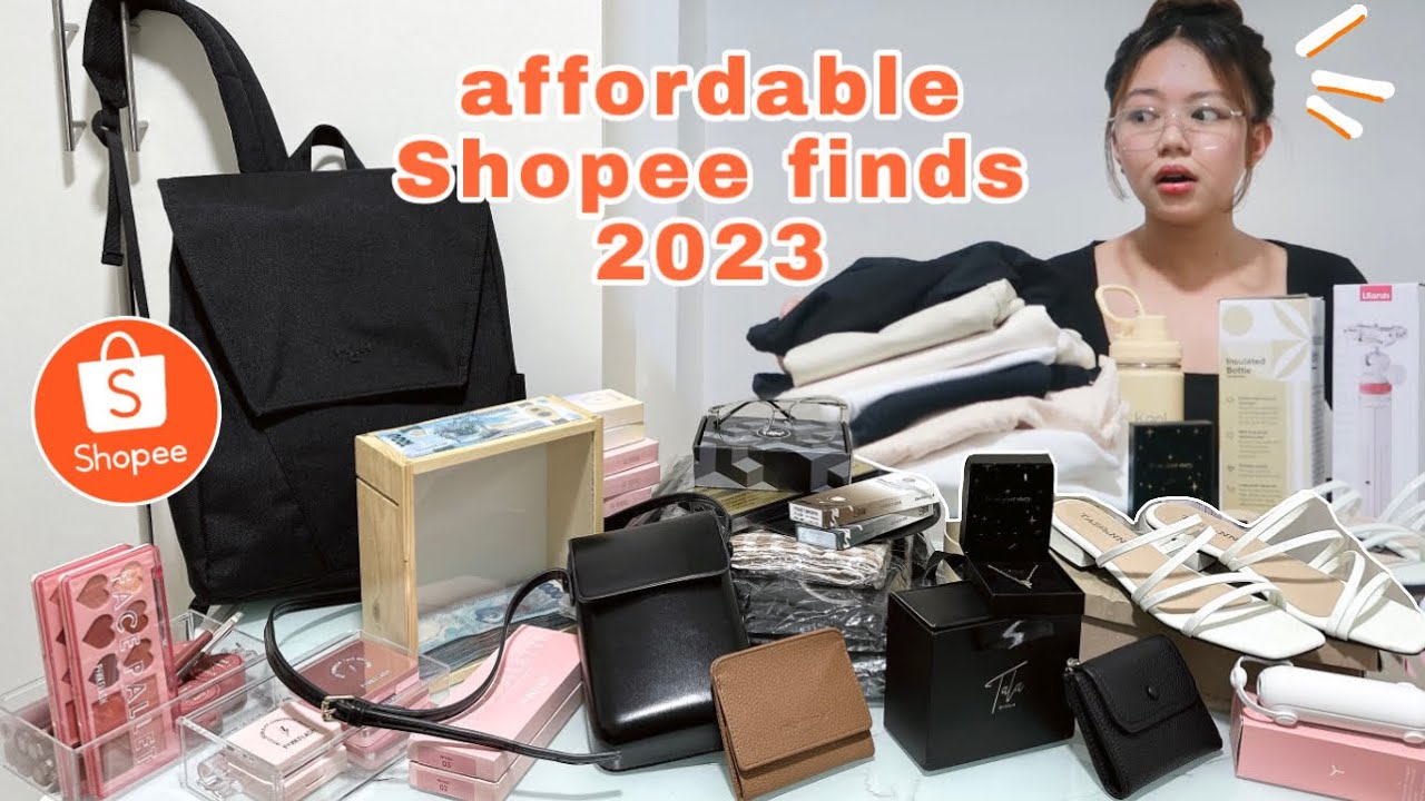 BEST SHOPEE FINDS 2023 (AFFORDABLE LAHAT) | Clothes, Bag, Necklace ...