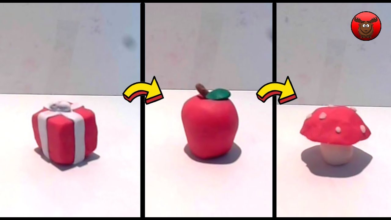 Shape shifting Clay | A Satisfying Claymation - YouTube
