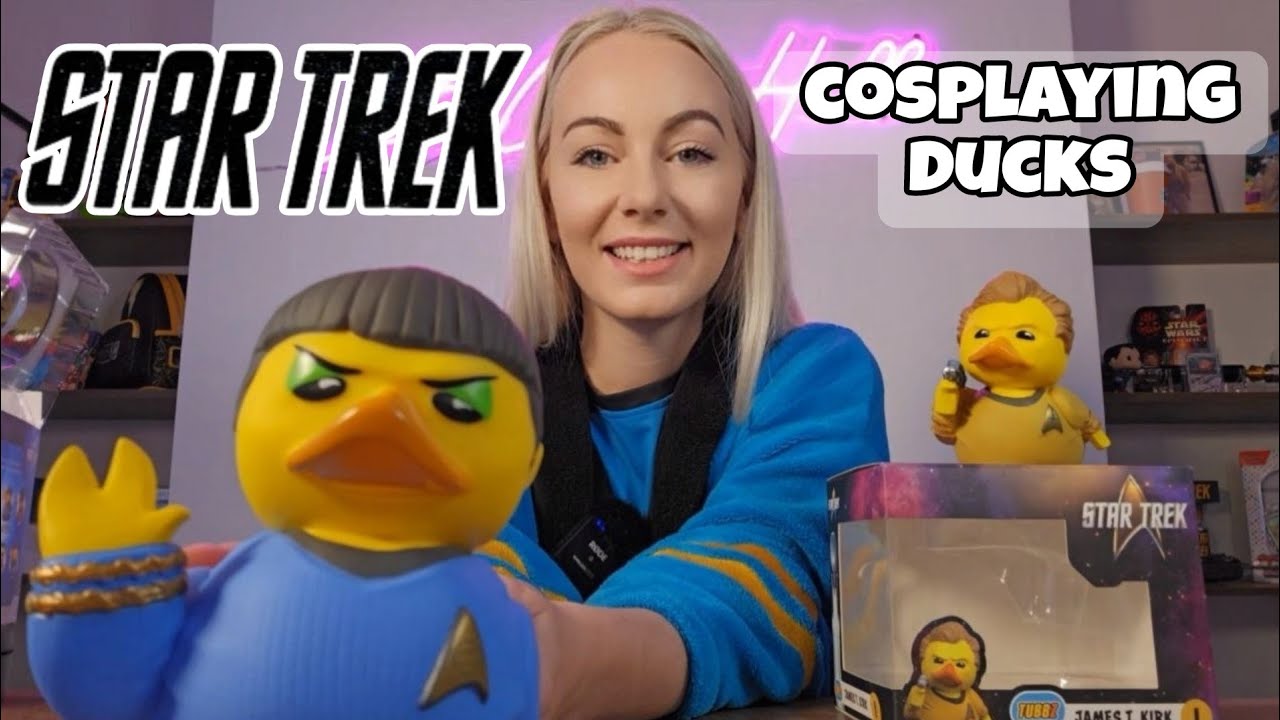 STAR TREK COSPLAYING DUCKS!! UNBOXING TUBBZ COLLECTION 🖖 - YouTube